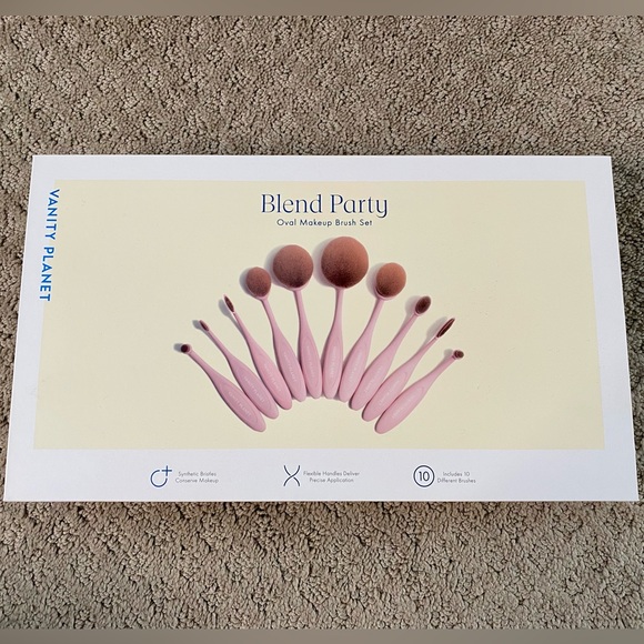 Vanity Planet | Makeup | Vanity Planet Blend Party Brush Set | Poshmark